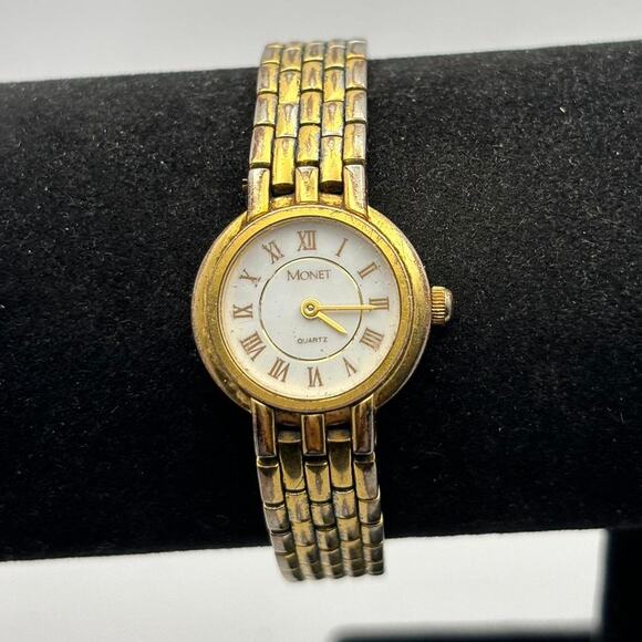 Monet Jewelry | Accessories | Vintage Gold Monet Watch | Poshmark
